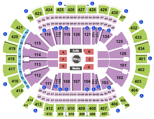Ted Constant Convocation Center Ufc Seating Chart | Elcho Table Ted Constant Convocation Center Ufc Seating Chart | Elcho Table
