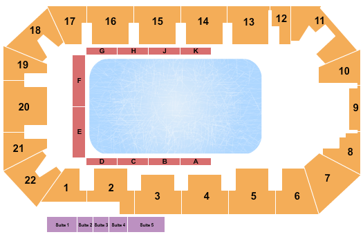 Disney On Ice Tickets | Seating Chart | 1st Summit Arena at Cambria ...
