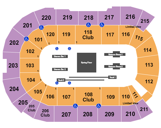 Comcast Arena At Everett Seating Chart | Comcast Arena At Everett Event ...