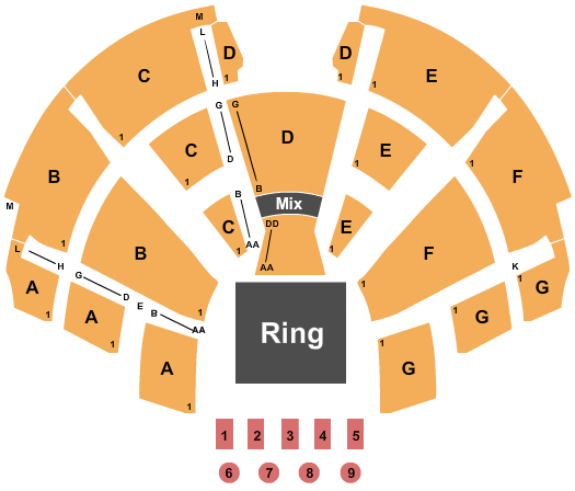 Center Stage Theatre Seating Chart | Center Stage Theatre Event tickets ...