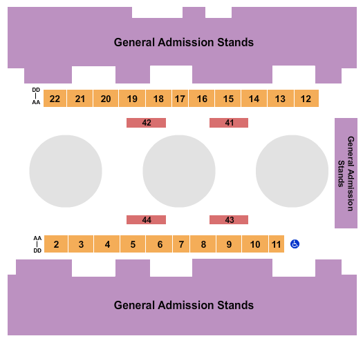 Denver Coliseum Circus Seating Chart