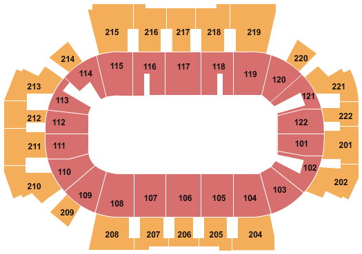 Family Arena Seating Chart | Family Arena Event tickets & Schedule