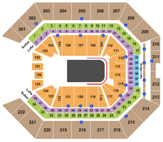 Disney On Ice Tickets | Seating Chart | Golden 1 Center | Cirque Crystal