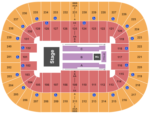 Drake Rose Garden Seating Chart
