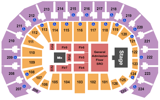 Intrust Bank Arena Seating Chart Ncaa | Cabinets Matttroy