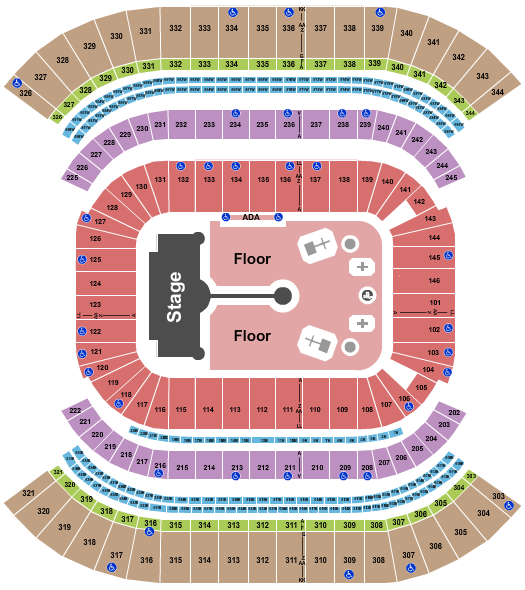 Lp Field Seating Chart | Lp Field Event 2024 Tickets & Schedule ...