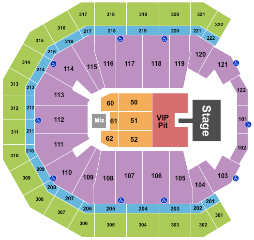 Pinnacle Bank Arena Seating Chart Metallica | Cabinets Matttroy