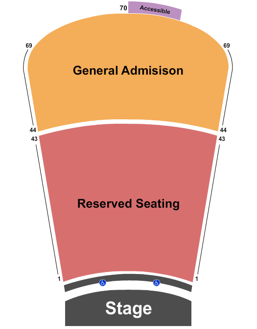 Red Rocks Amphitheatre Seating Chart | Red Rocks Amphitheatre Event ...