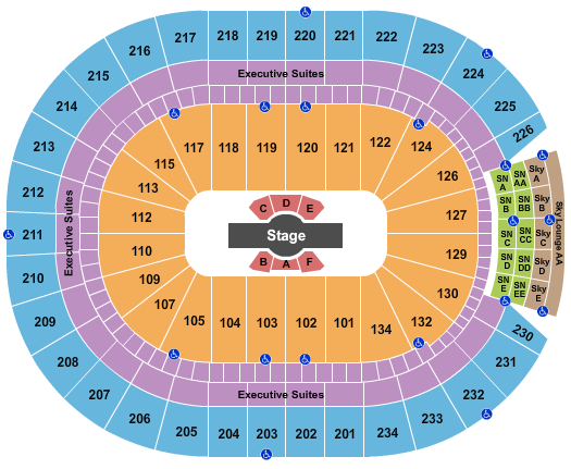Rogers Place Seating Chart | Rogers Place Event tickets & Schedule ...