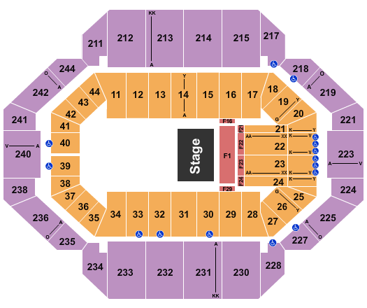 Rupp Arena Seating Chart For Tim Mcgraw And Faith Hill | Cabinets Matttroy
