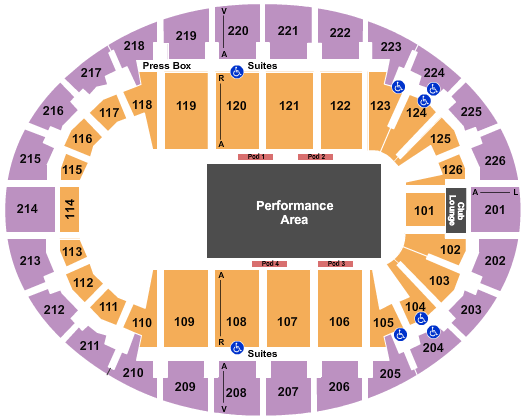 Disney On Ice Tickets | Seating Chart | SNHU Arena | Jurassic World