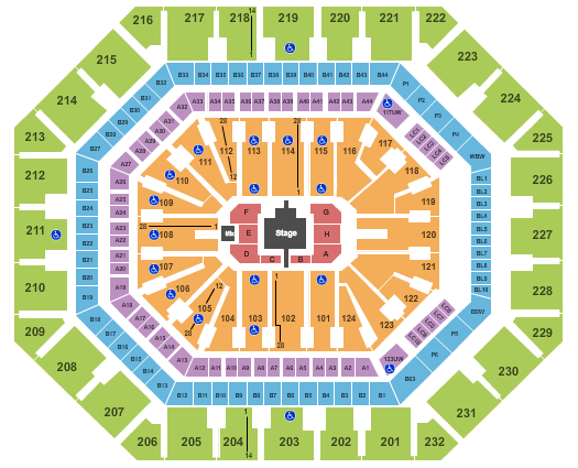 Gcu Arena Seating Chart