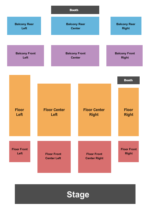 The Martin Centre - Douglas Seating Chart | The Martin Centre - Douglas ...