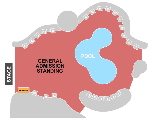 The Pool At Talking Stick Resort Seating Chart | The Pool At Talking ...