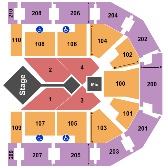 Chesapeake Arena Seating | Cabinets Matttroy