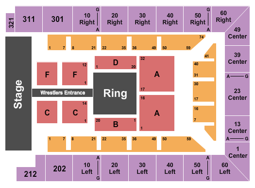 Westchester County Center Seating Chart | Westchester County Center ...