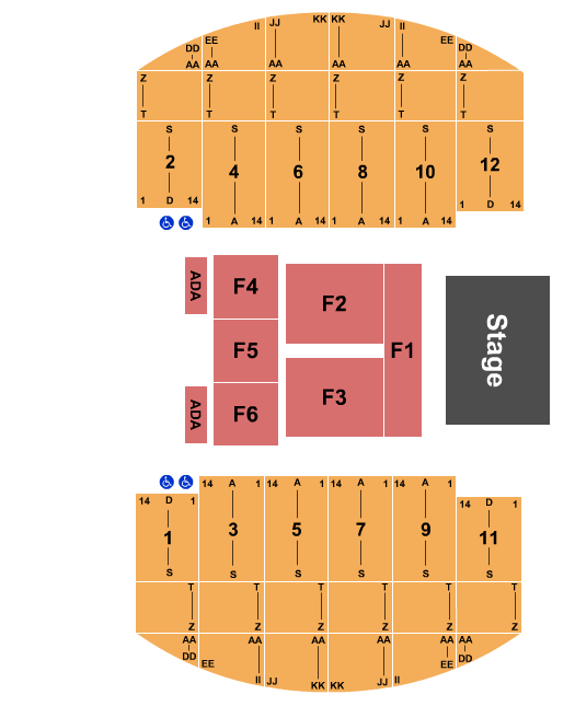Yakima Valley Sundome Seating Chart | Yakima Valley Sundome Event ...